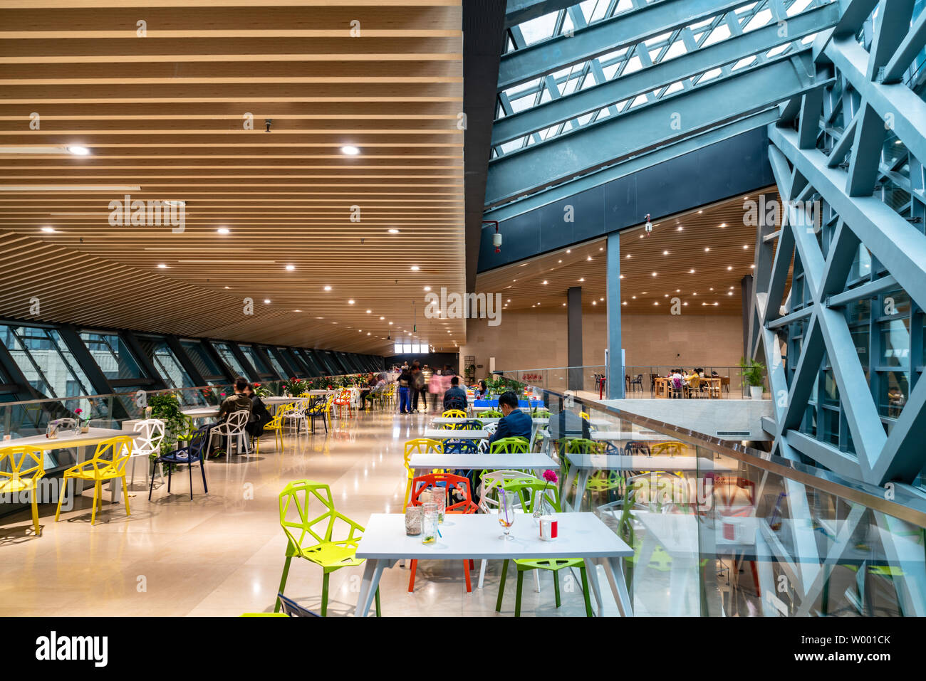 Chengdu Museum Rest Area Stock Photo - Alamy