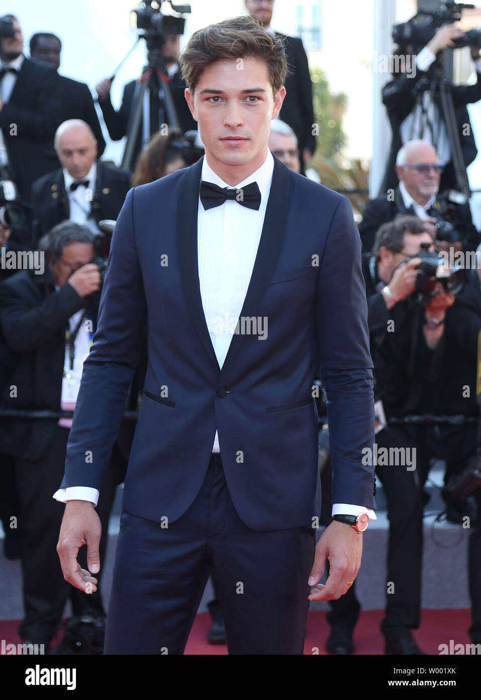 Francesco Lachowski arrives on the red carpet before the screening of ...