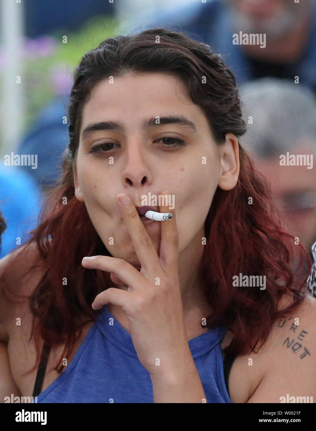 Manal Issa arrives at a photocall for the film "My Favorite Fabric (Mon ...