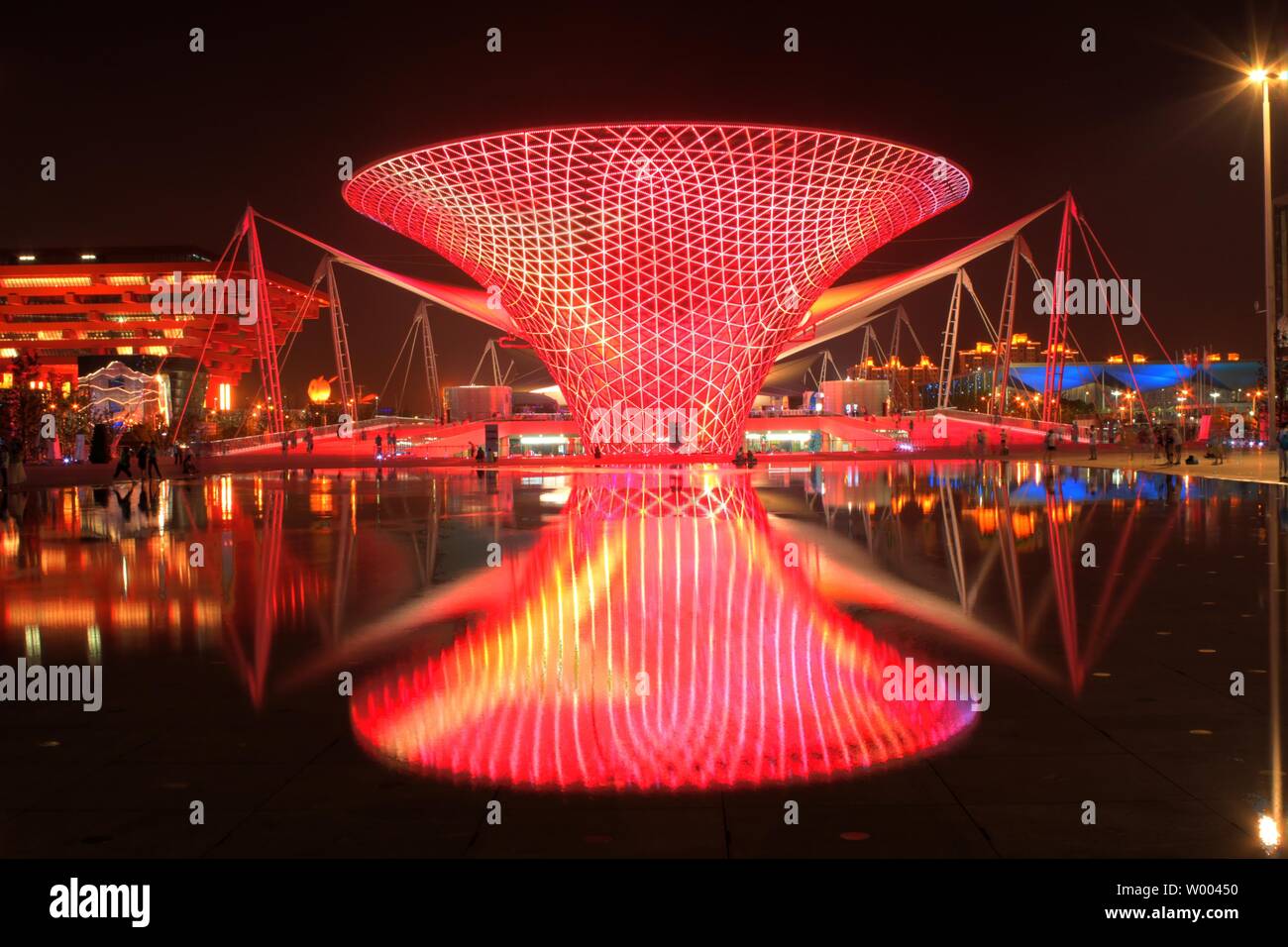 Sunshine and the evening of shanghai hi-res stock photography and ...