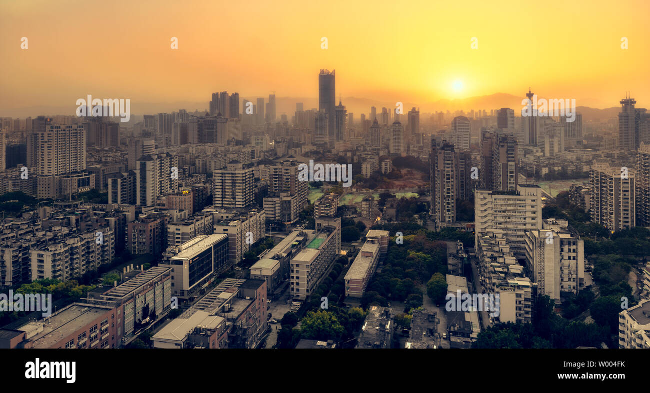 Fuzhou cityscape hi-res stock photography and images - Alamy
