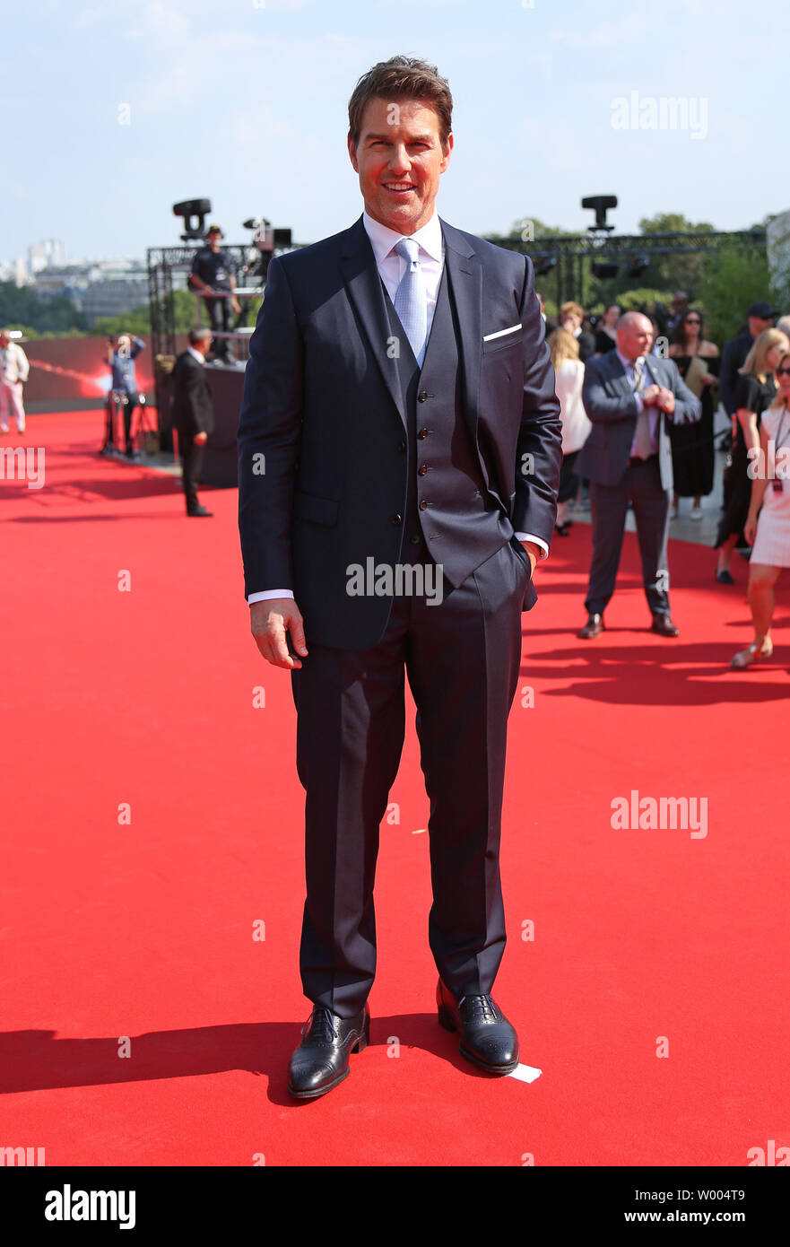 Tom Cruise attends the world premiere of the film "Mission: Impossible ...
