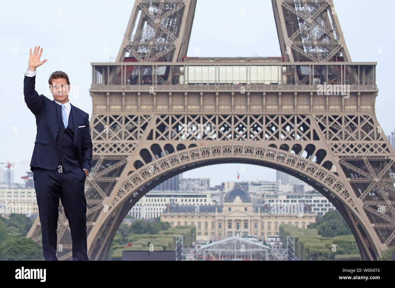 Tom Cruise attends the world premiere of the film "Mission: Impossible ...