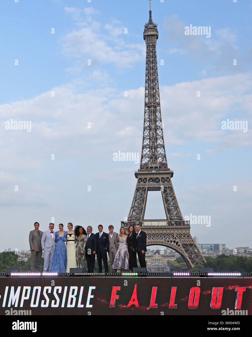 The team from "Mission: Impossible - Fallout" attends the film's world ...
