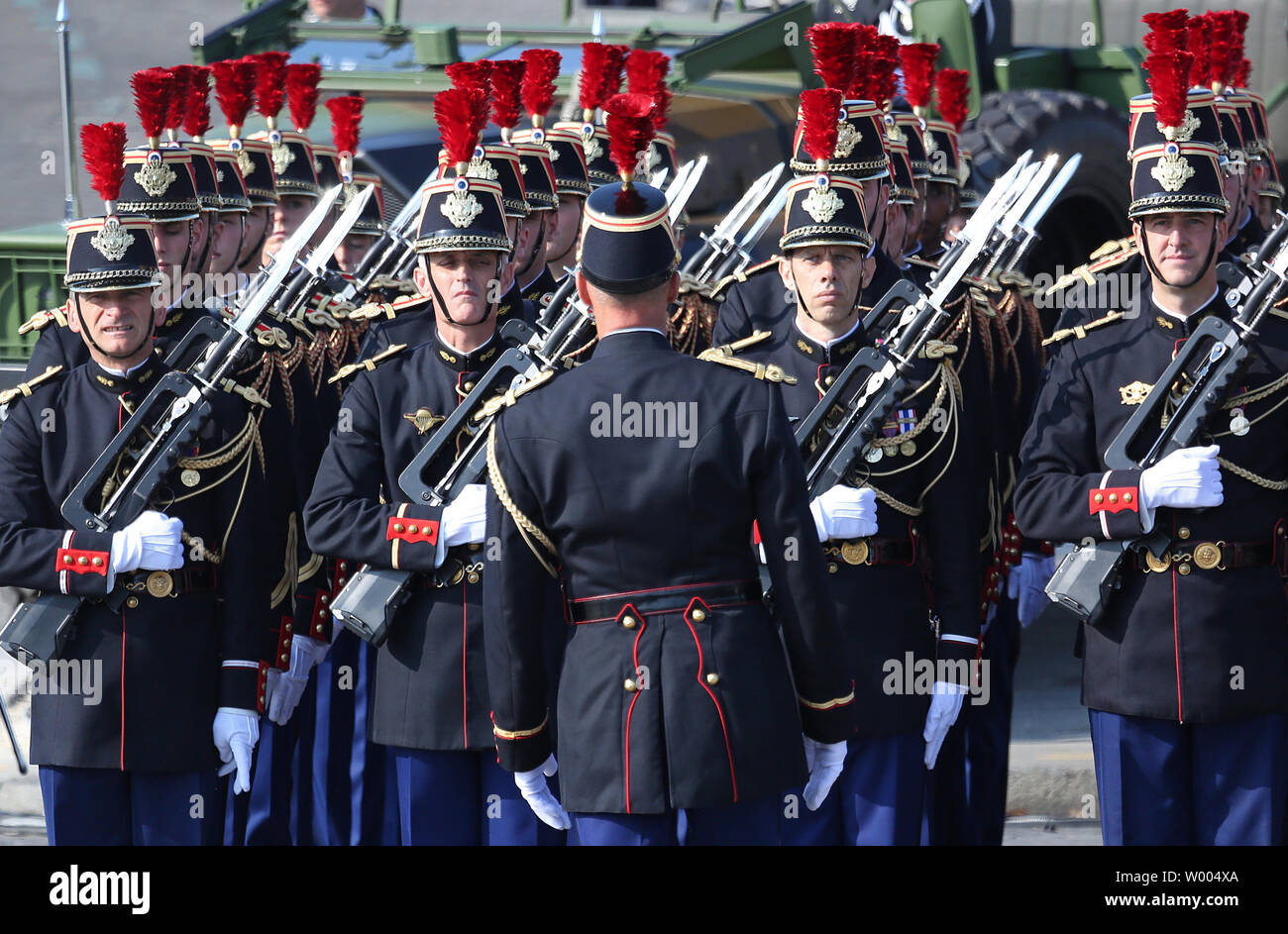 2018 french military parade hi-res stock photography and images - Alamy