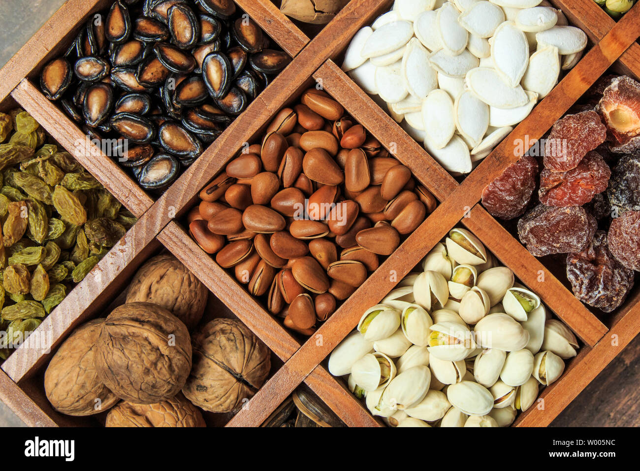 Dried fruit in various styles Stock Photo - Alamy