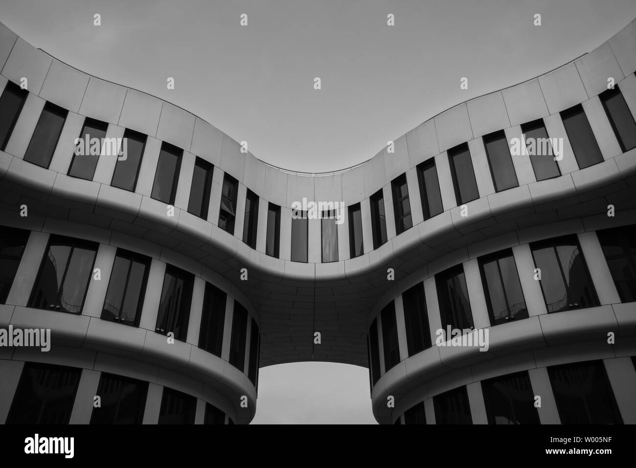 Hongqiao Business District Petal Building Stock Photo - Alamy
