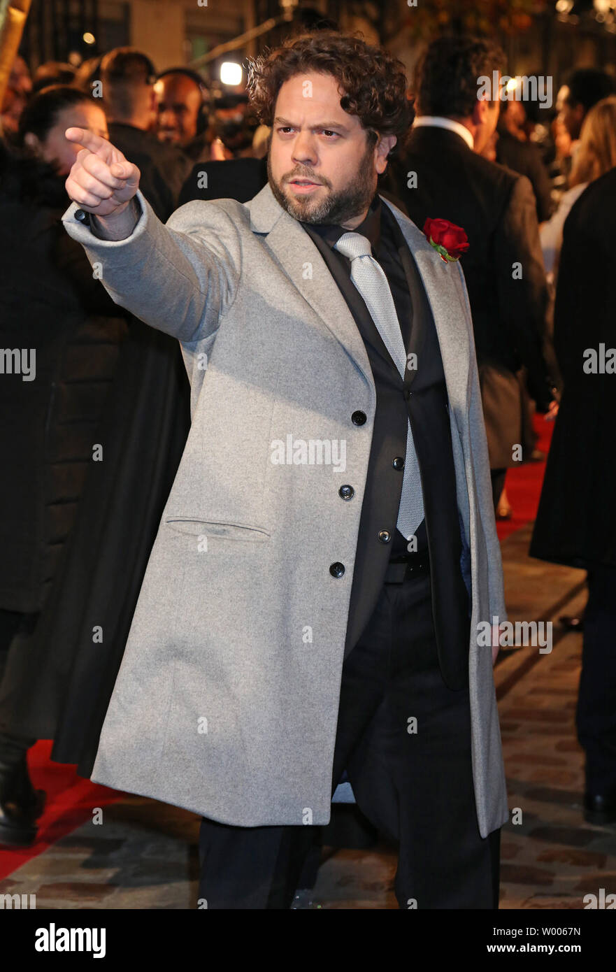 Dan Fogler attends the world premiere of the film "Fantastic Beasts ...