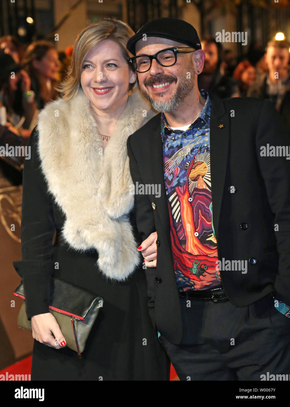 Miraphora Mina and Eduardo Lima attend the world premiere of the film ...