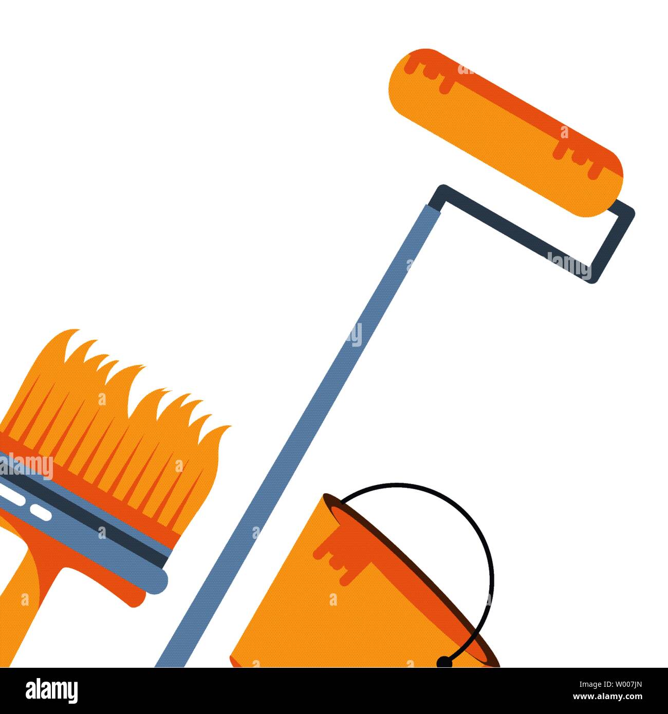 Tools design, under construction work repair progress reconstruction ...