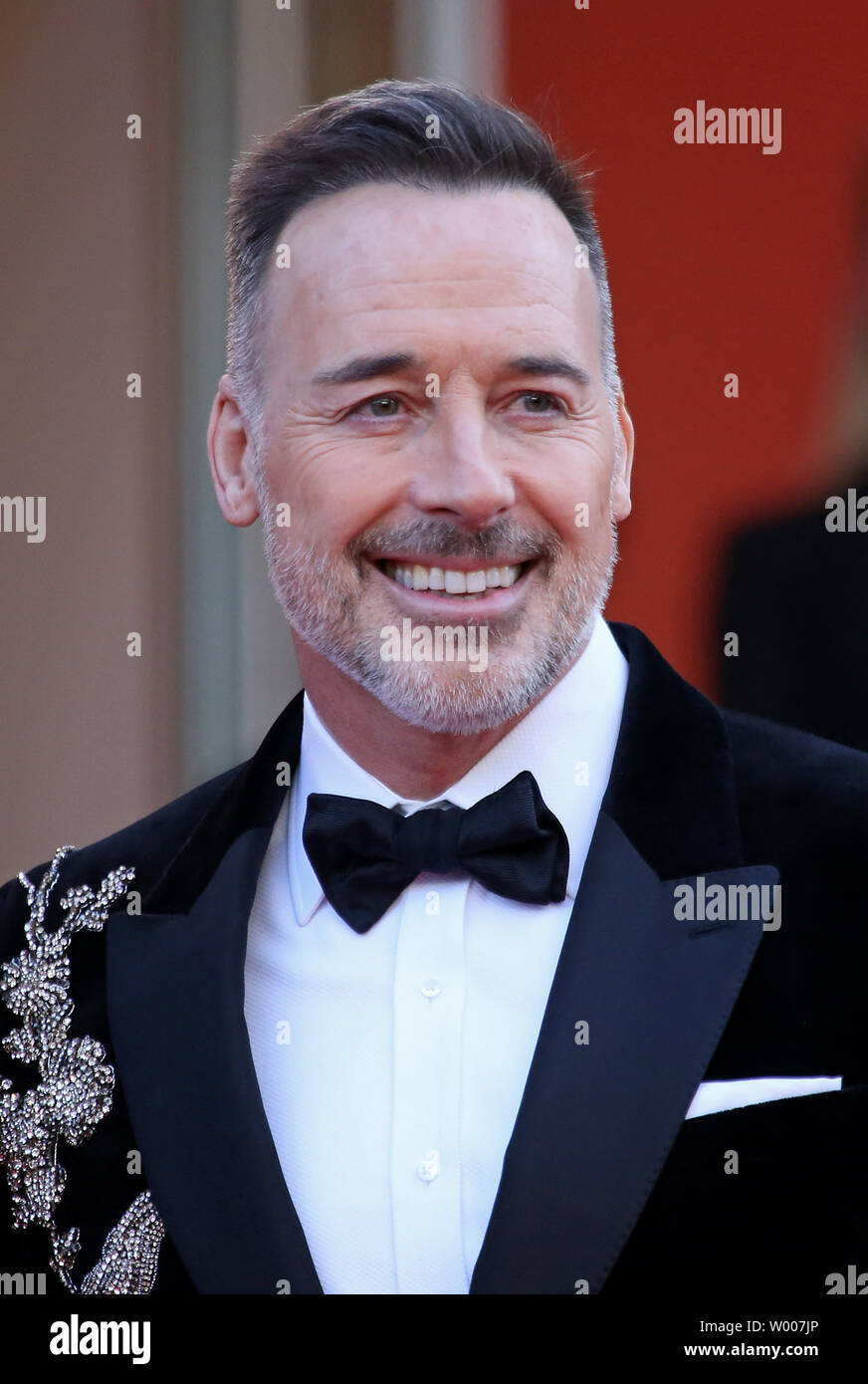 David Furnish arrives on the red carpet before the screening of the ...