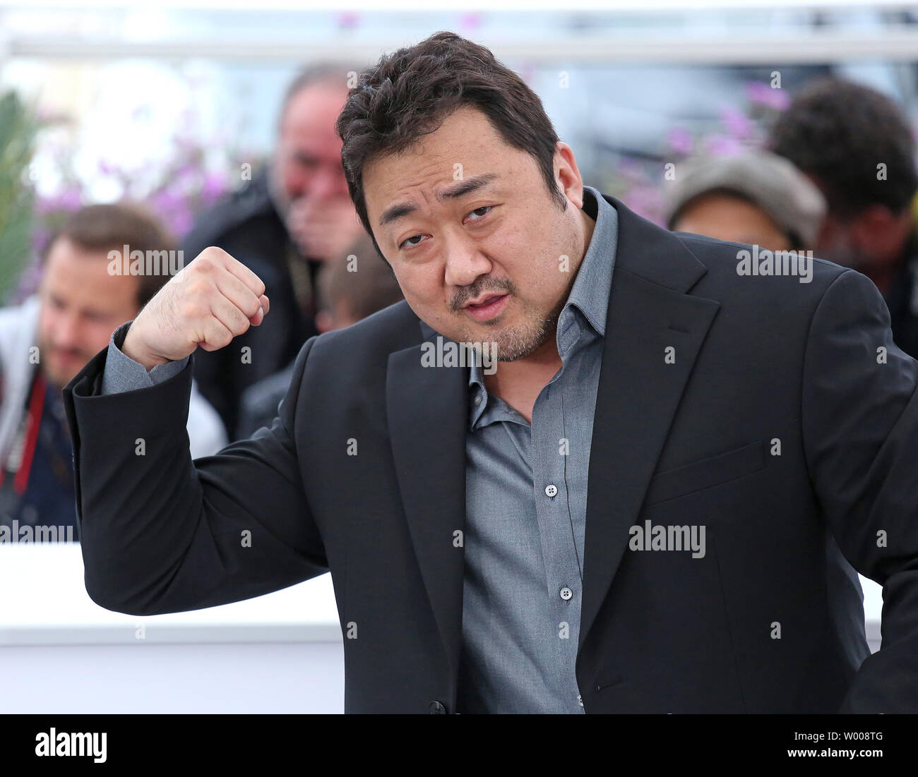 Don Lee arrives at a photocall for the film "The Gangster, The Cop, The ...