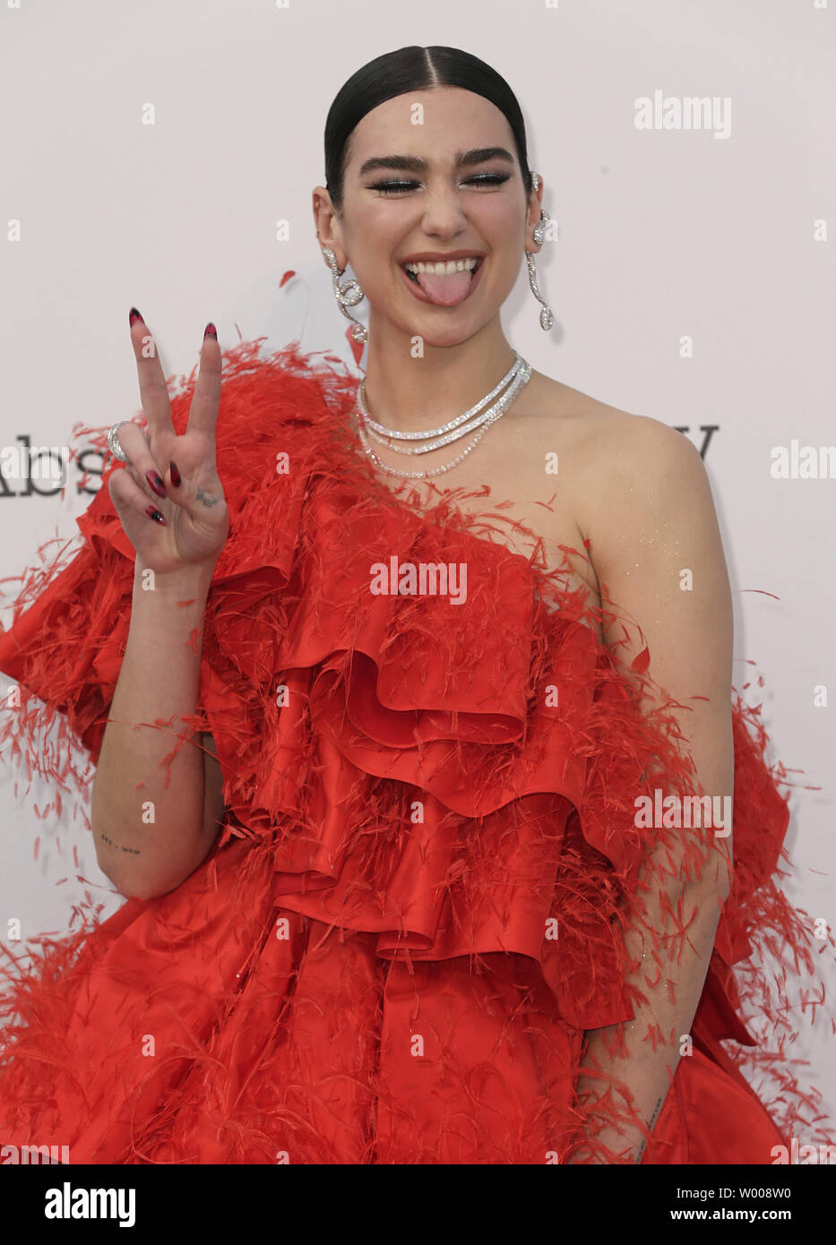 Dua Lipa arrives at the 26th amfAR Cinema Against AIDS 2019 gala at the ...