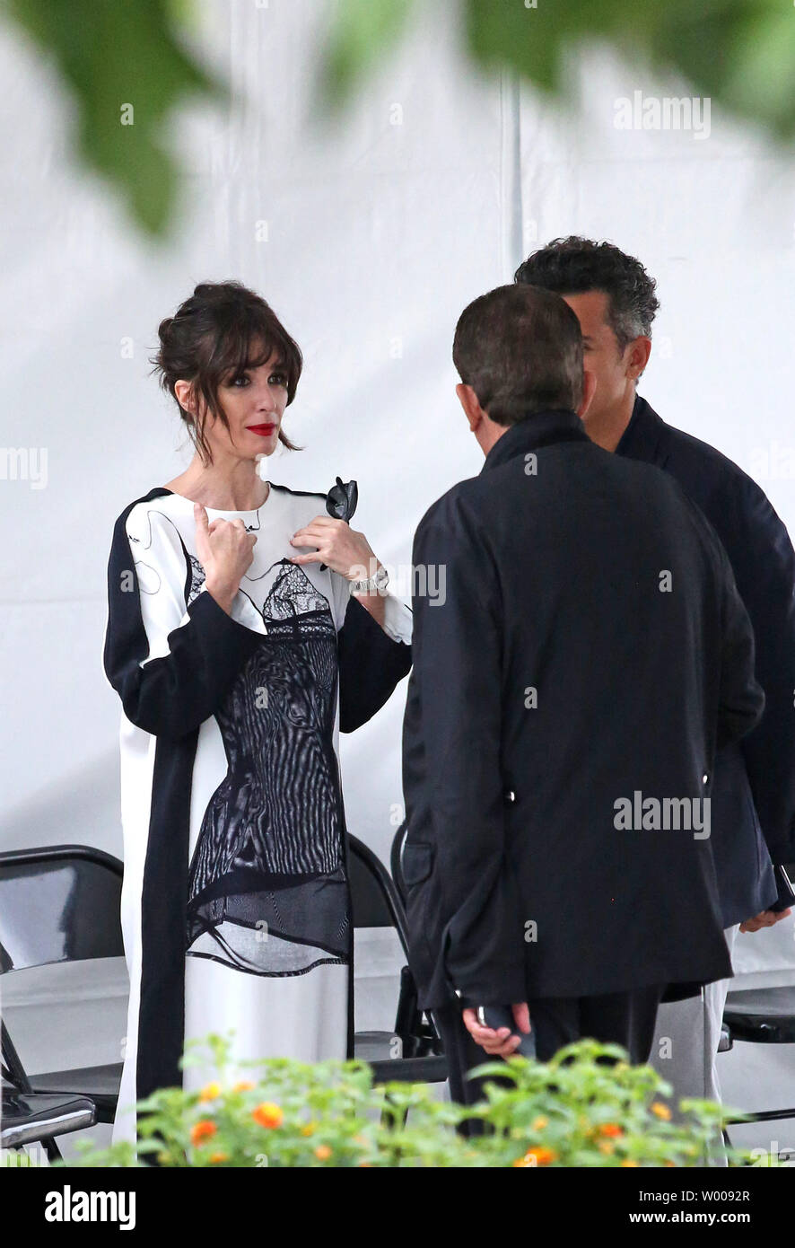 Paz Vega arrives at a photocall for the film "Rambo V: Last Blood ...