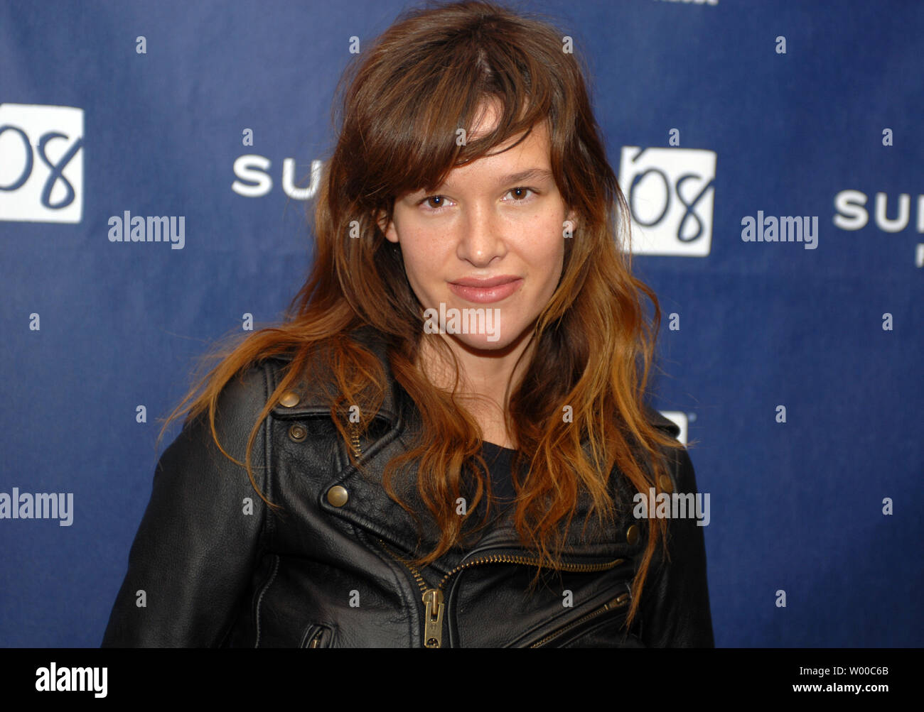 Actress saffron burrows at the film premiere of hi-res stock ...