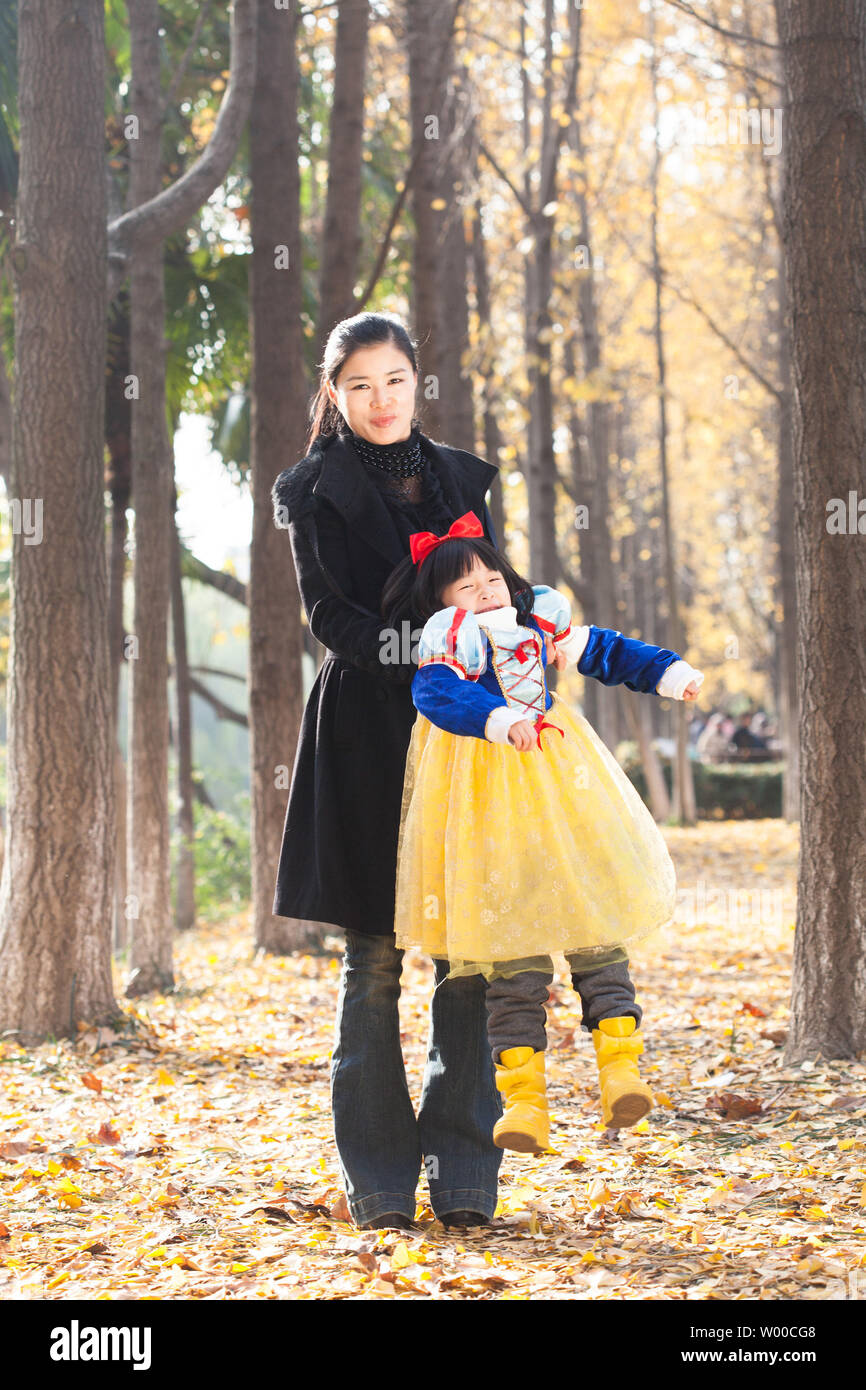 Outdoor nature nature trees children with women with scarves hi-res ...