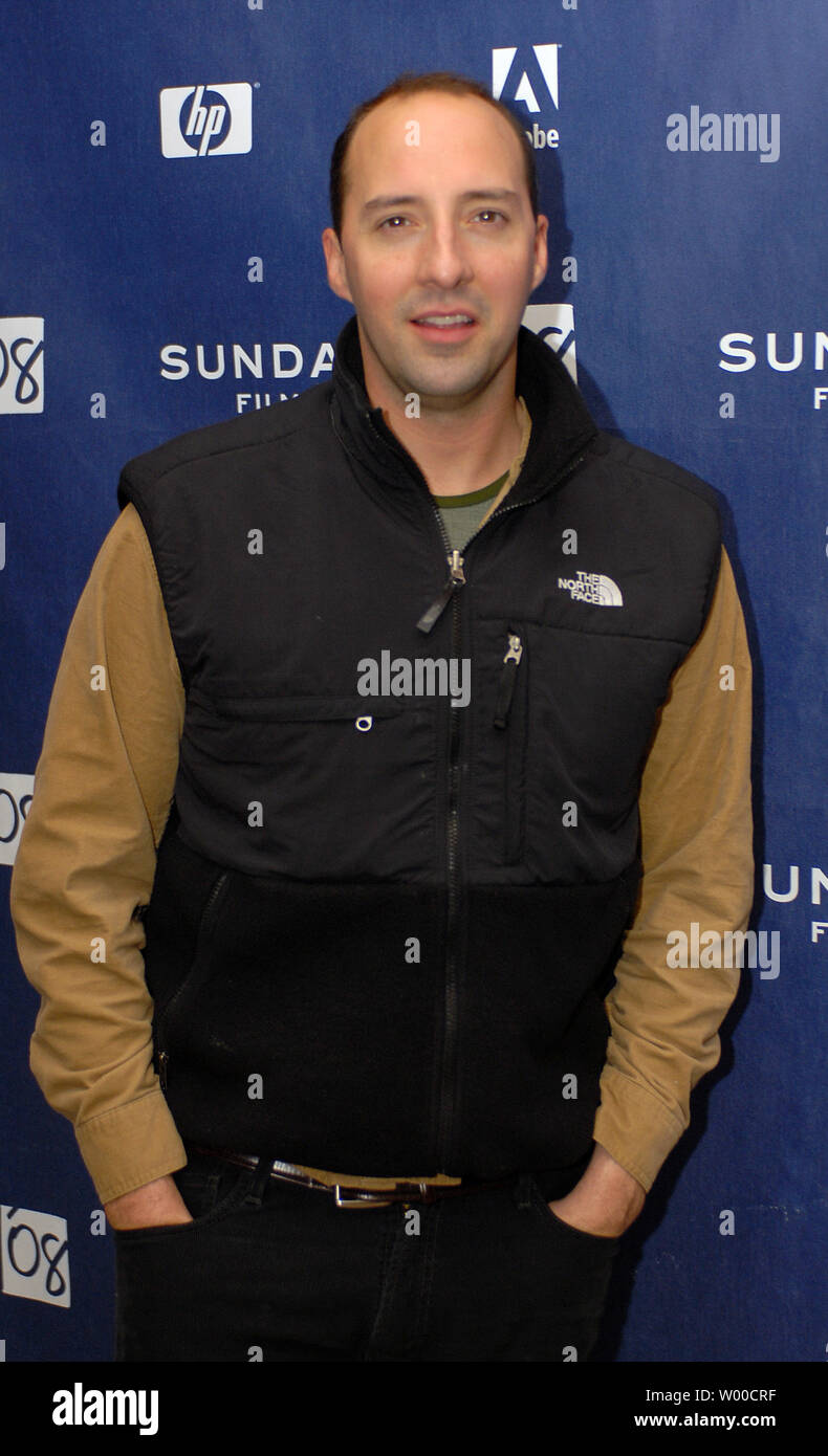 Actor Tony Hale attends the premiere of his film "The Year of Getting ...