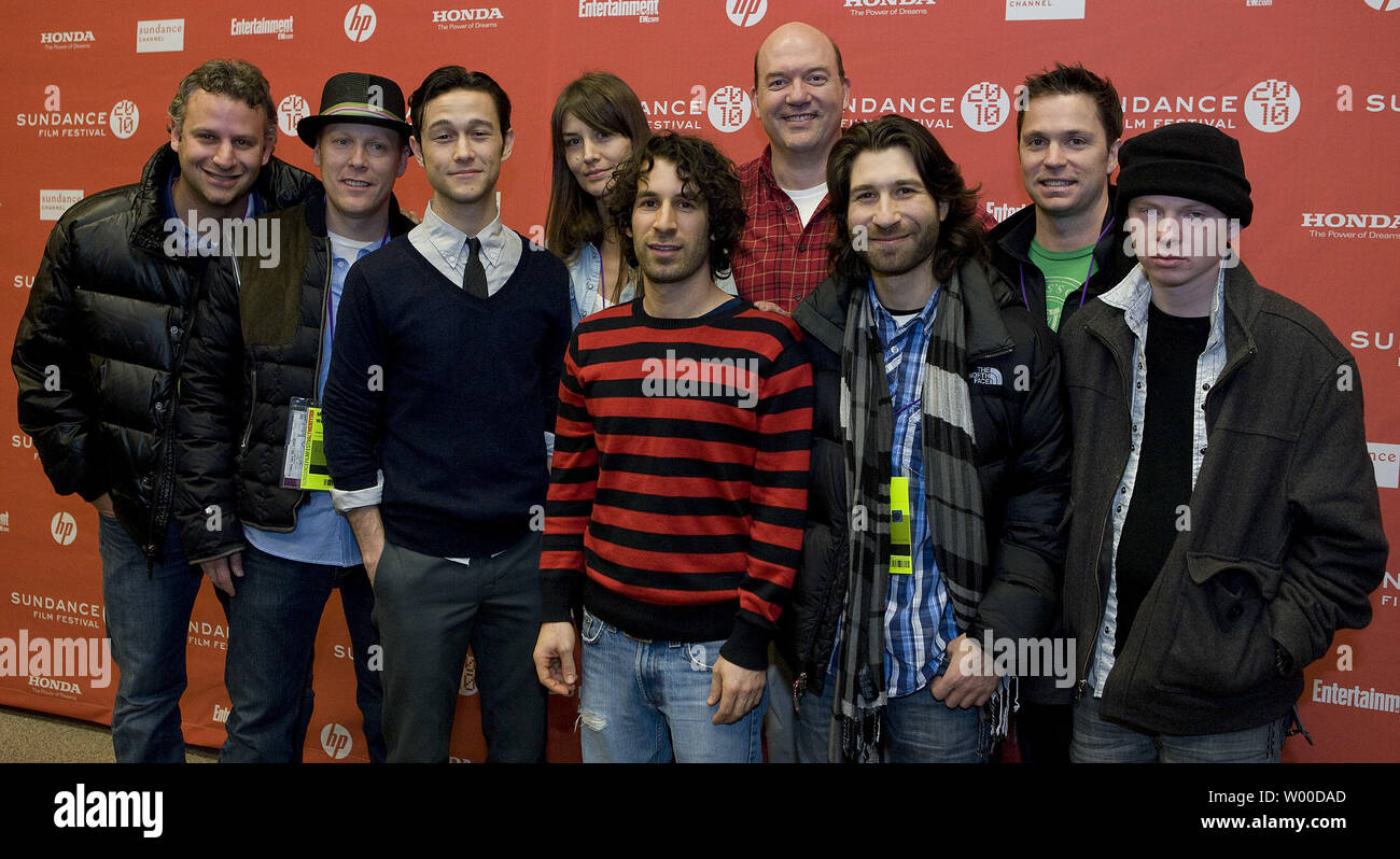 Director Spencer Susser (C) and cast members arrive for the world ...