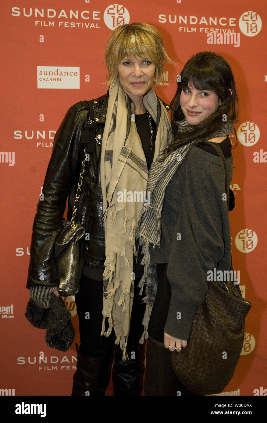 Kate Capshaw (L) and Sasha Spielberg arrive for the world premiere of ...