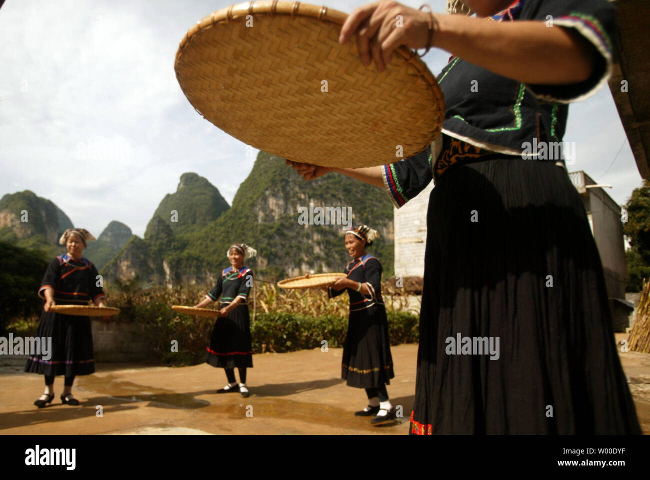 Village of national minorities in china hi-res stock photography and ...