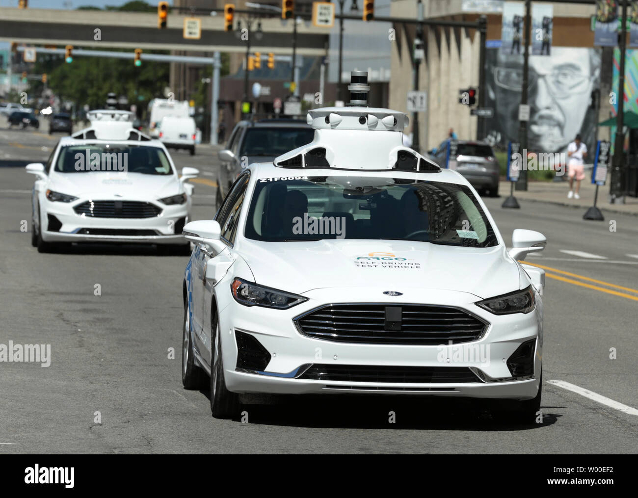 Ford self driving test vehicle hi-res stock photography and images - Alamy