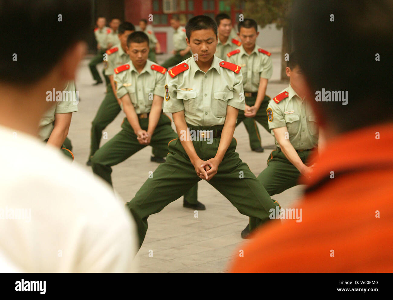 Police in chinese compound hi-res stock photography and images - Alamy