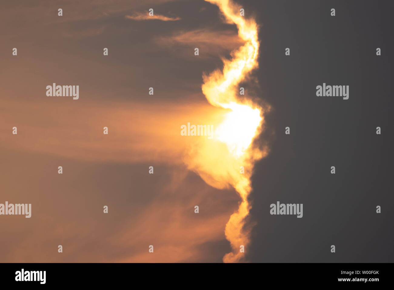 Weather and outdoor dramatic and comfortable weather hi-res stock ...