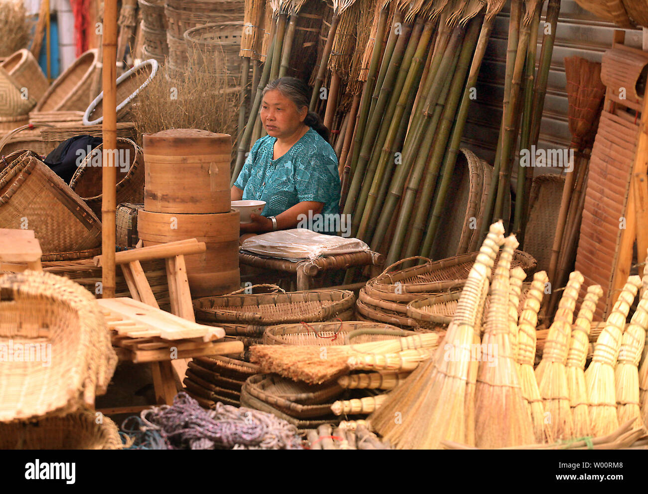 Bamboo leaders hi-res stock photography and images - Alamy