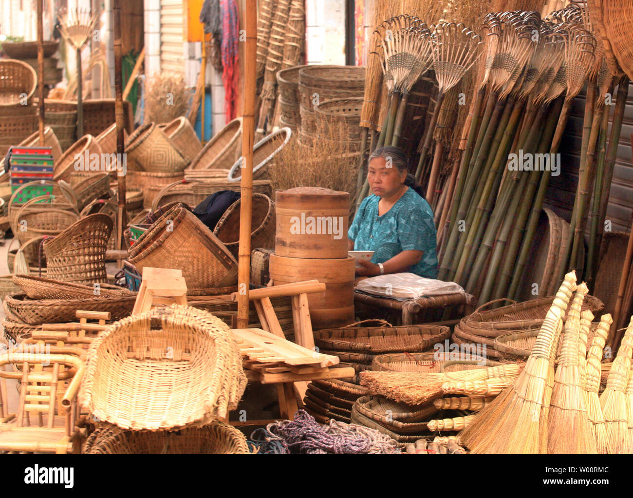 Bamboo leaders hi-res stock photography and images - Alamy
