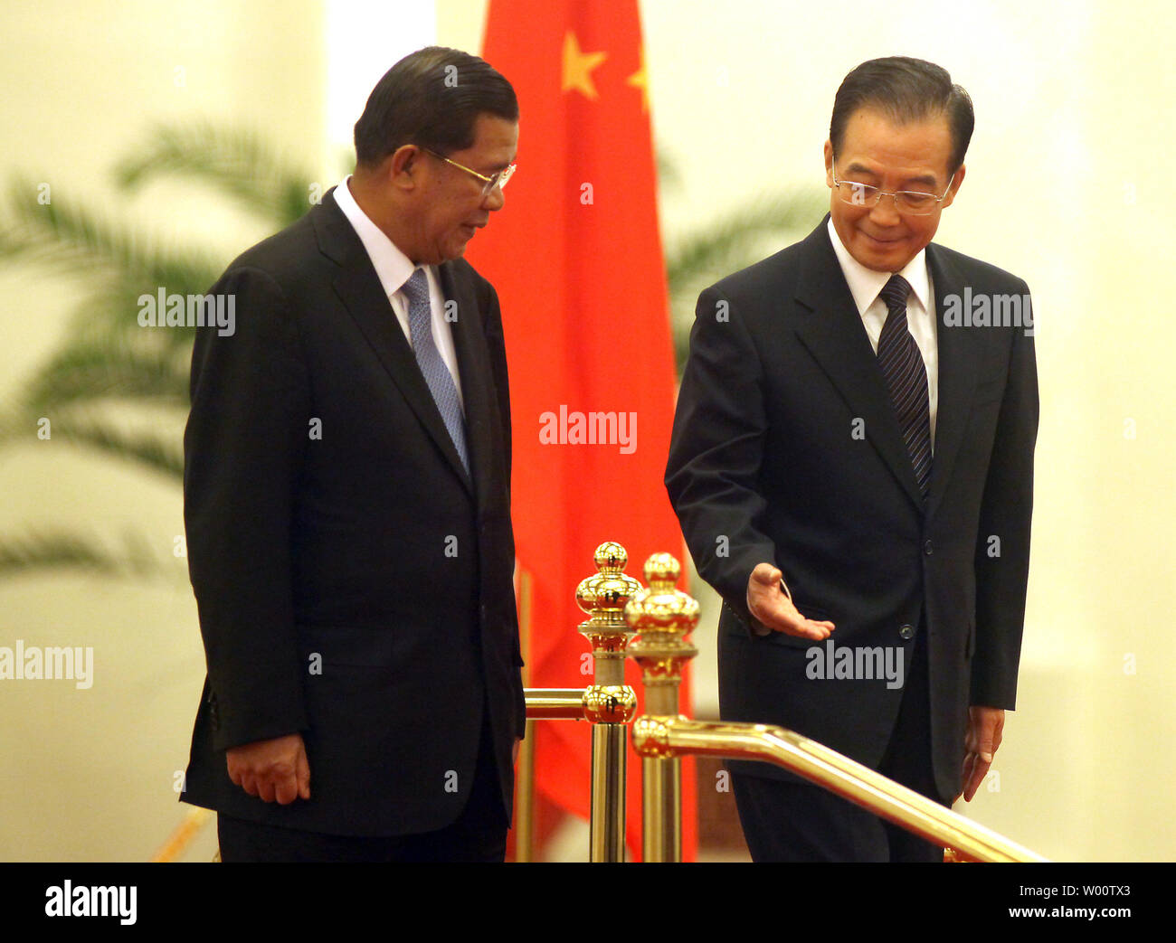 Cambodian prime minister hun sen hi-res stock photography and images ...