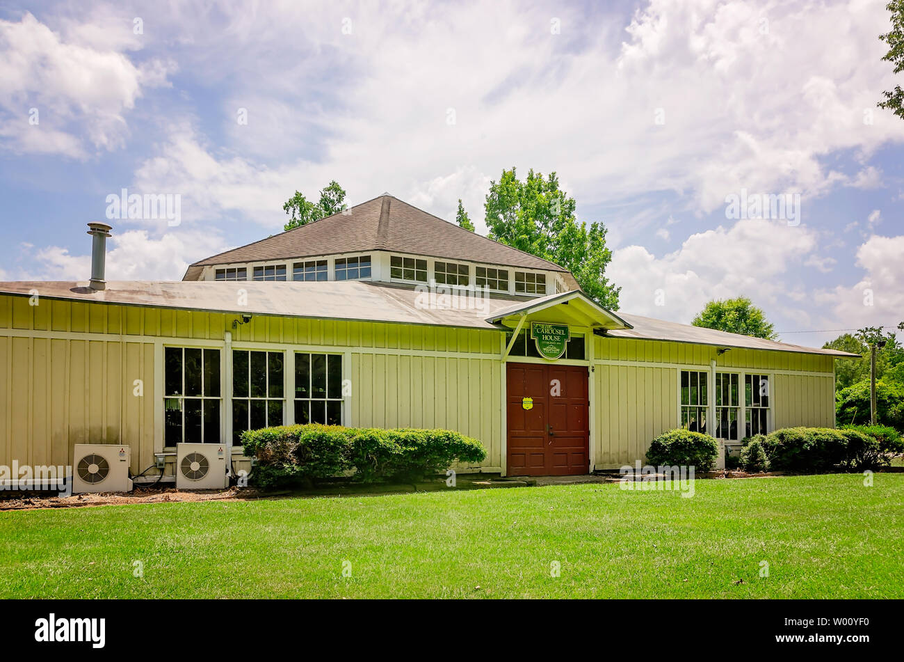 The Carousel House, home of the Dentzel Carousel, is pictured June 23 ...