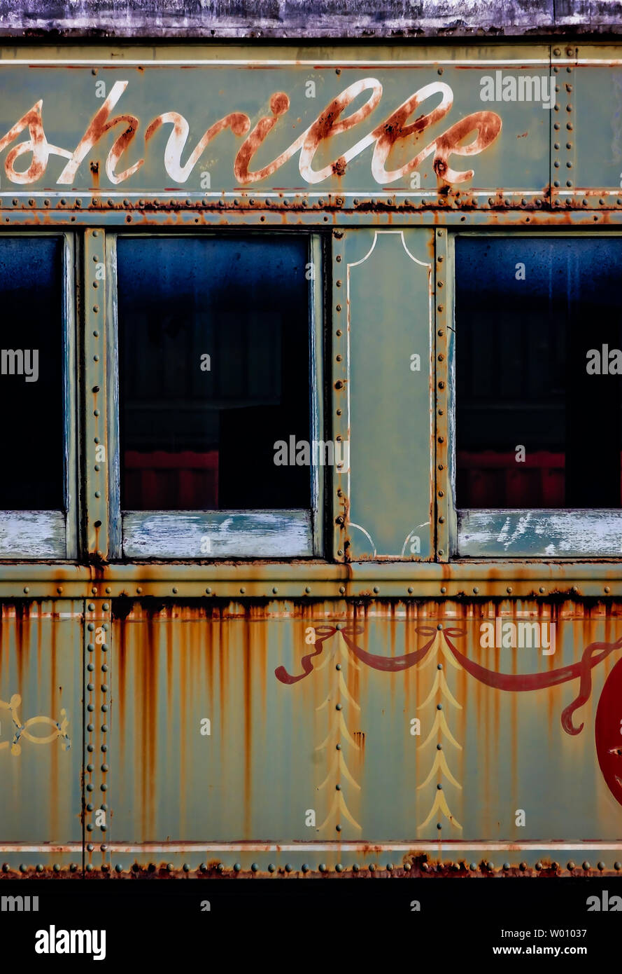 A 90-year-old Pullman sleeper car, used in the movie "This Property is ...