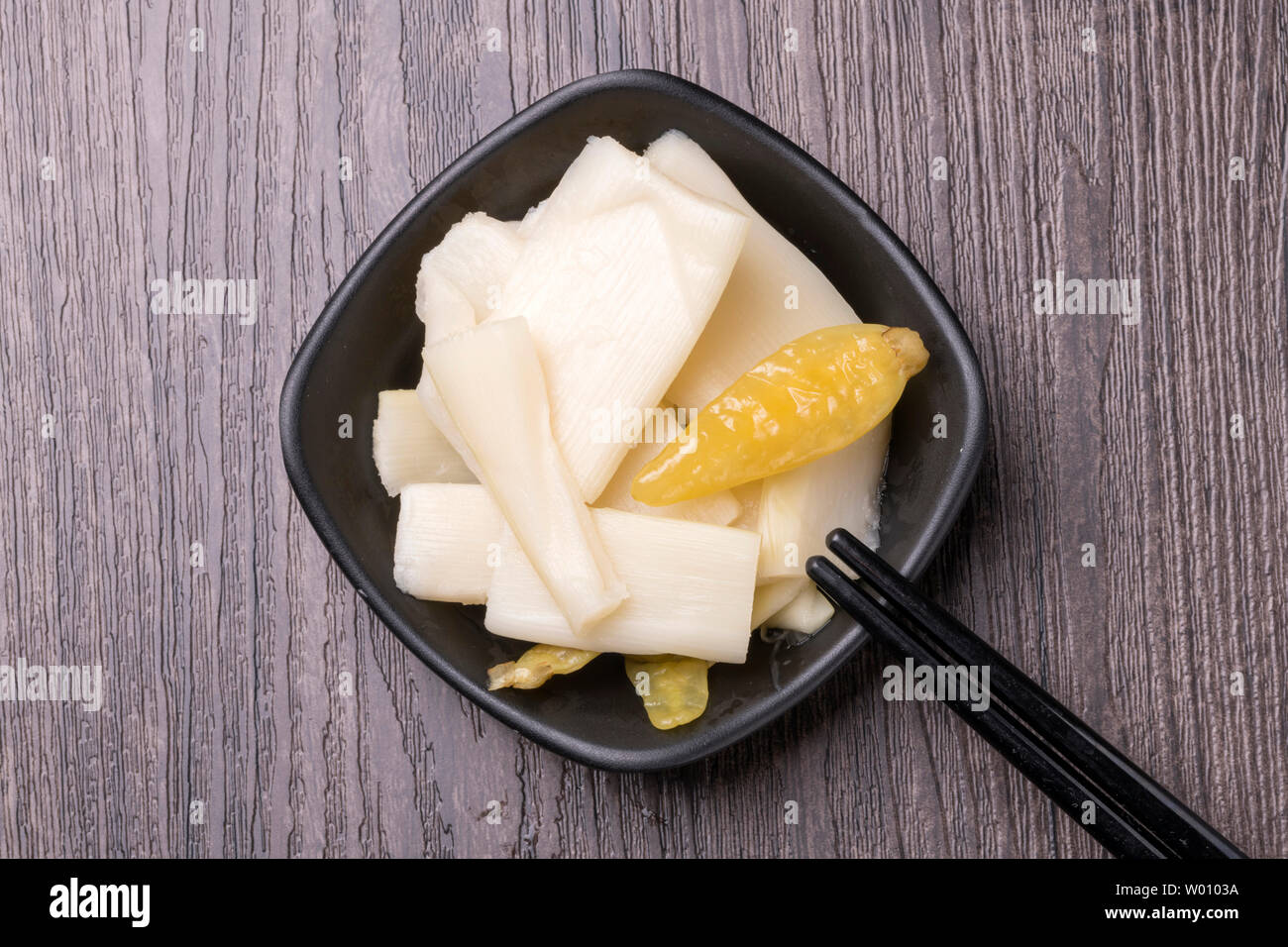 Pickle pepper bamboo shoots hi-res stock photography and images - Alamy