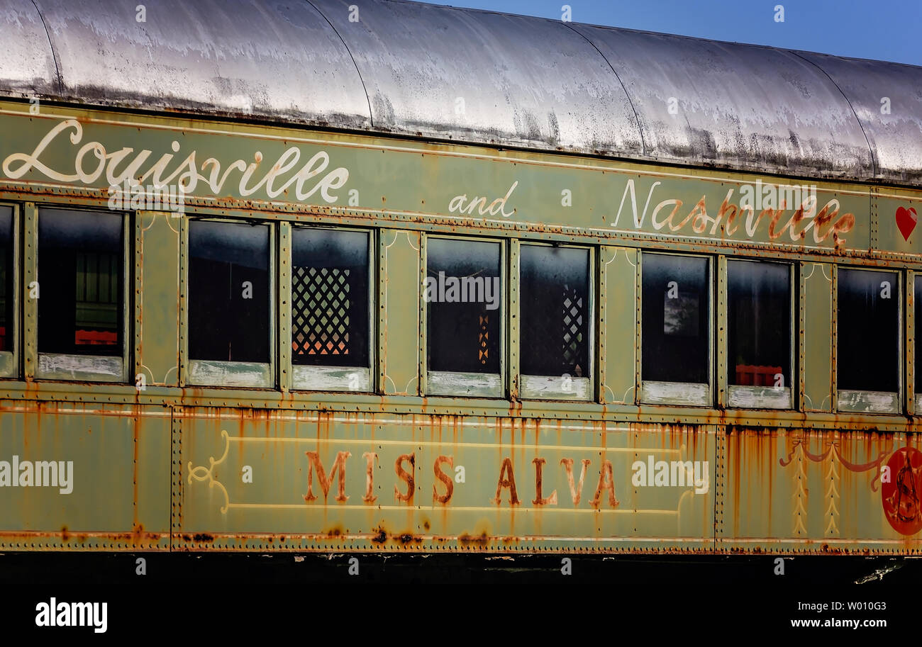 A 90-year-old Pullman sleeper car, used in the movie "This Property is ...