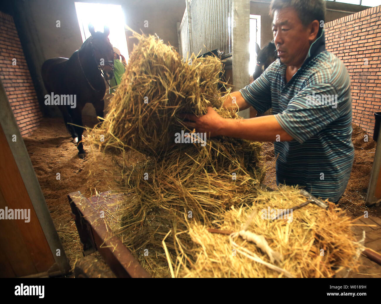 Hay boom hi-res stock photography and images - Alamy