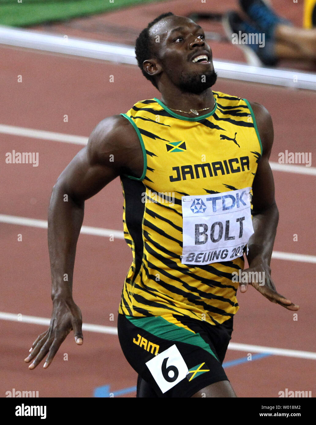 Jamaica's Usain Bolt wins the 200 meters final at the IAAF World ...