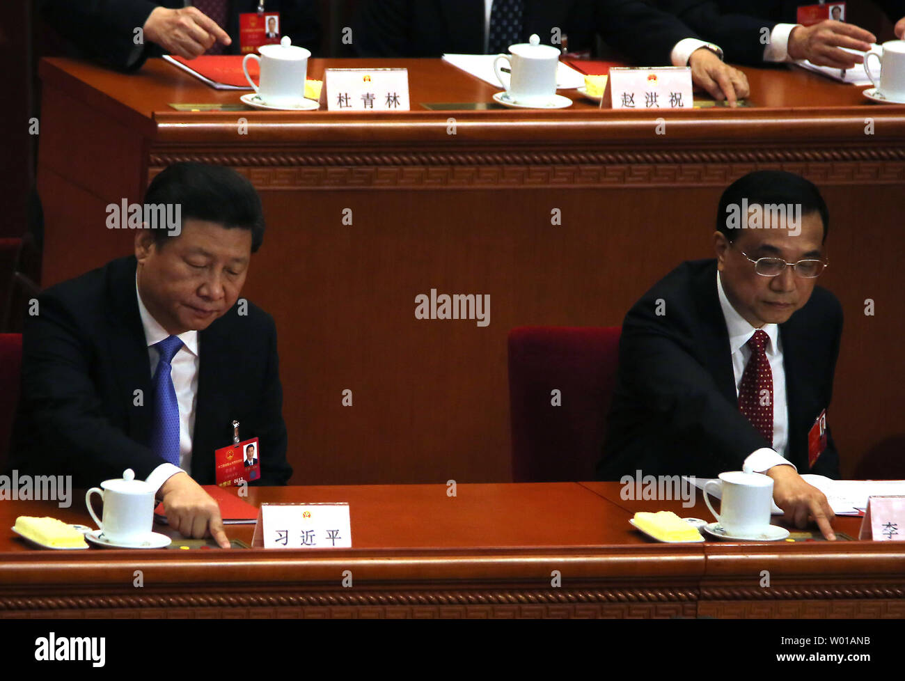 Chinese president xi jinping next hi-res stock photography and images ...