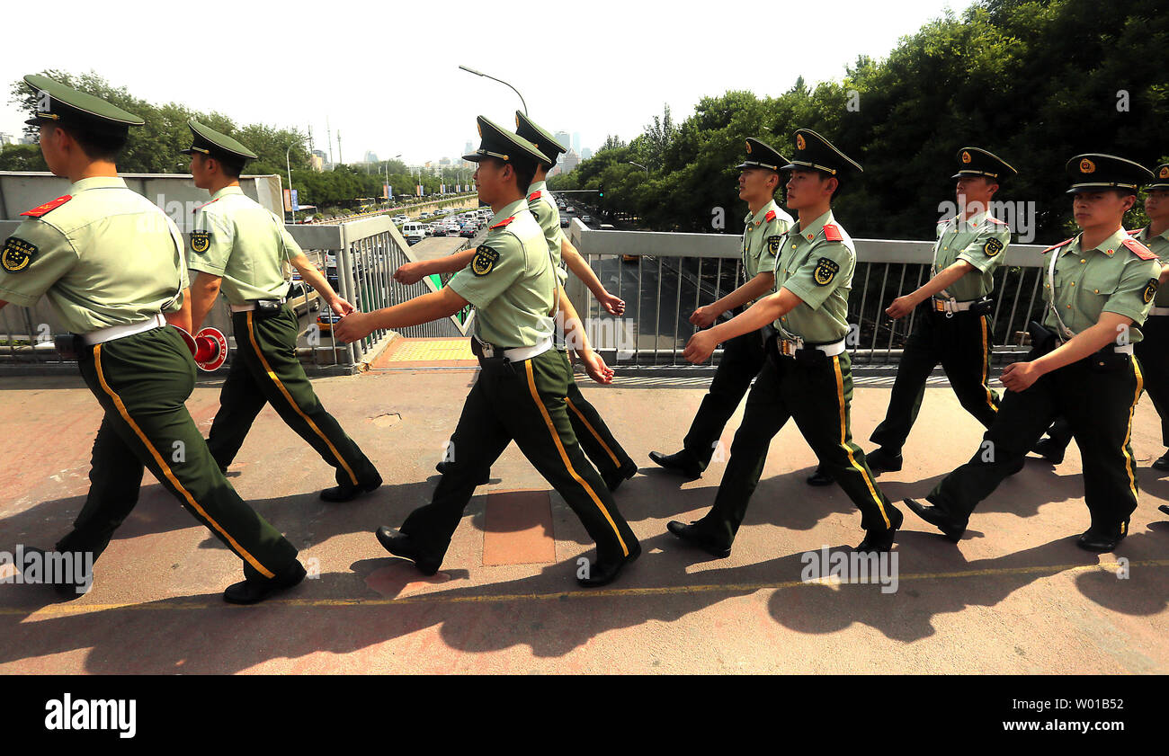 Security in the capital hi-res stock photography and images - Alamy