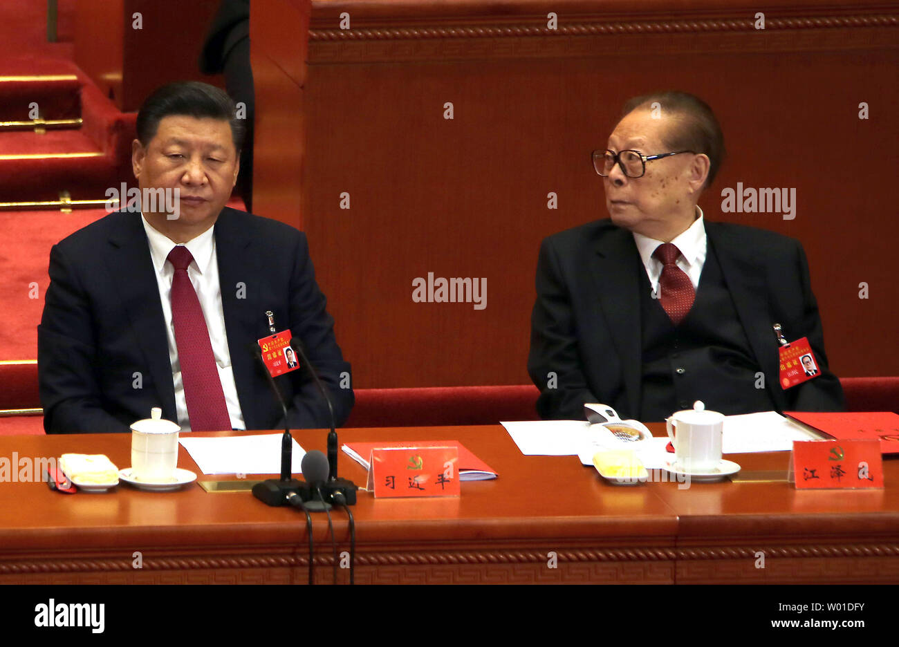 The president of china jiang zemin hi-res stock photography and images ...