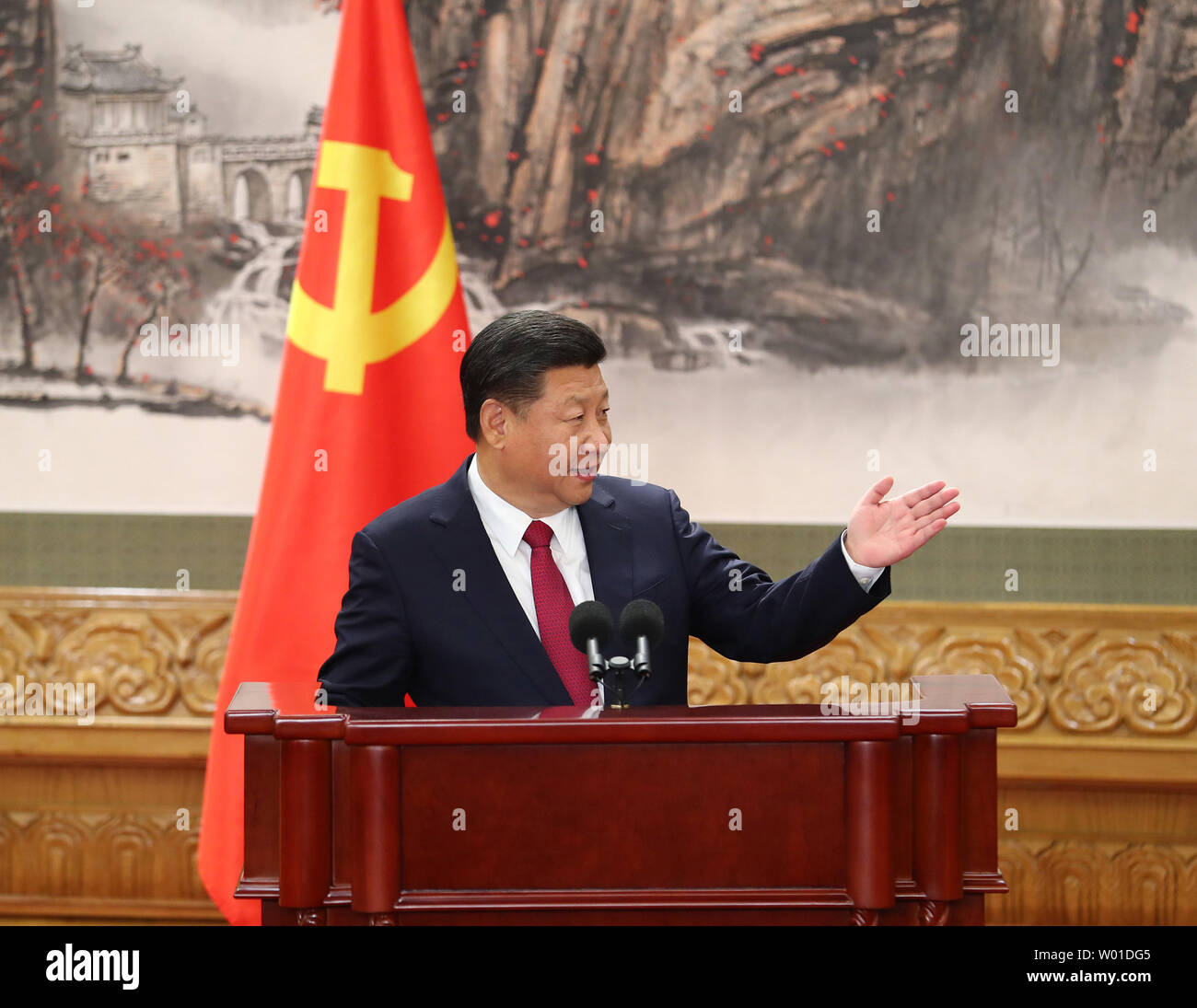 Chinese President Xi Jinping, general secretary of the Central ...