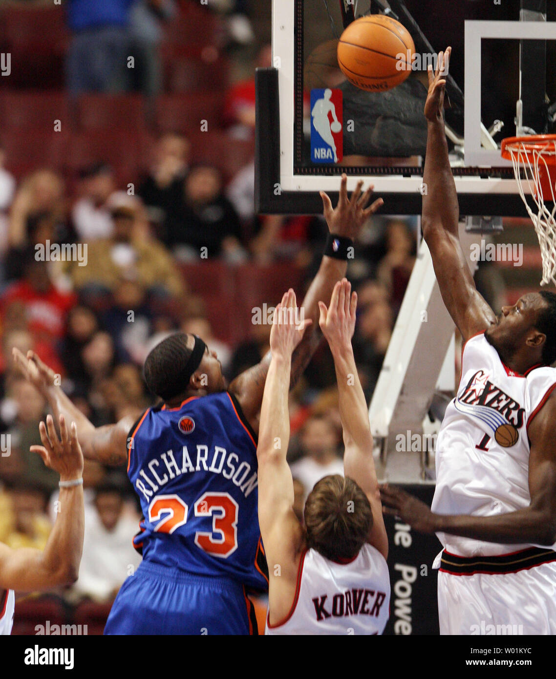 Philadelphia 76ers center samuel dalembert hi-res stock photography and ...