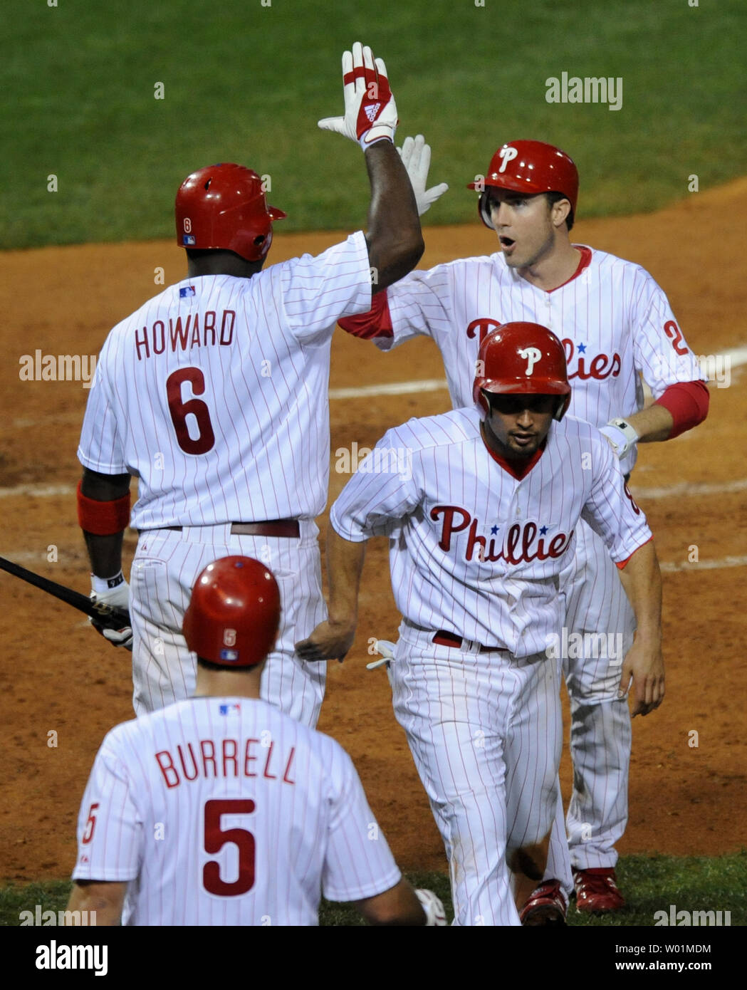Chase utley ryan philadelphia phillies hi-res stock photography and ...