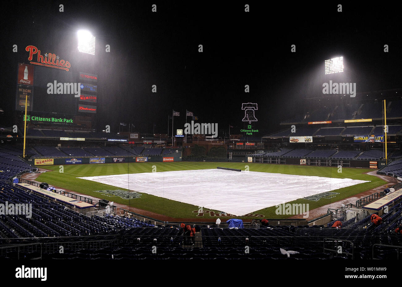 Baseball tarp hi-res stock photography and images - Alamy