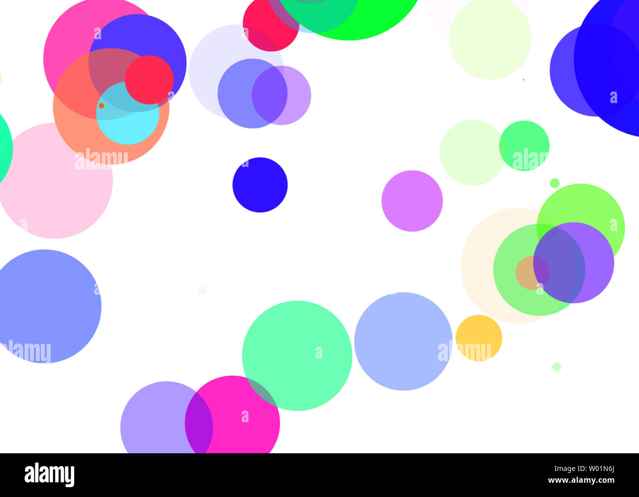 Color polka dot background material Stock Photo - Alamy