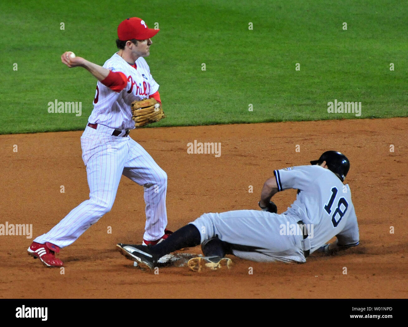 Chase utley world series hi-res stock photography and images - Alamy