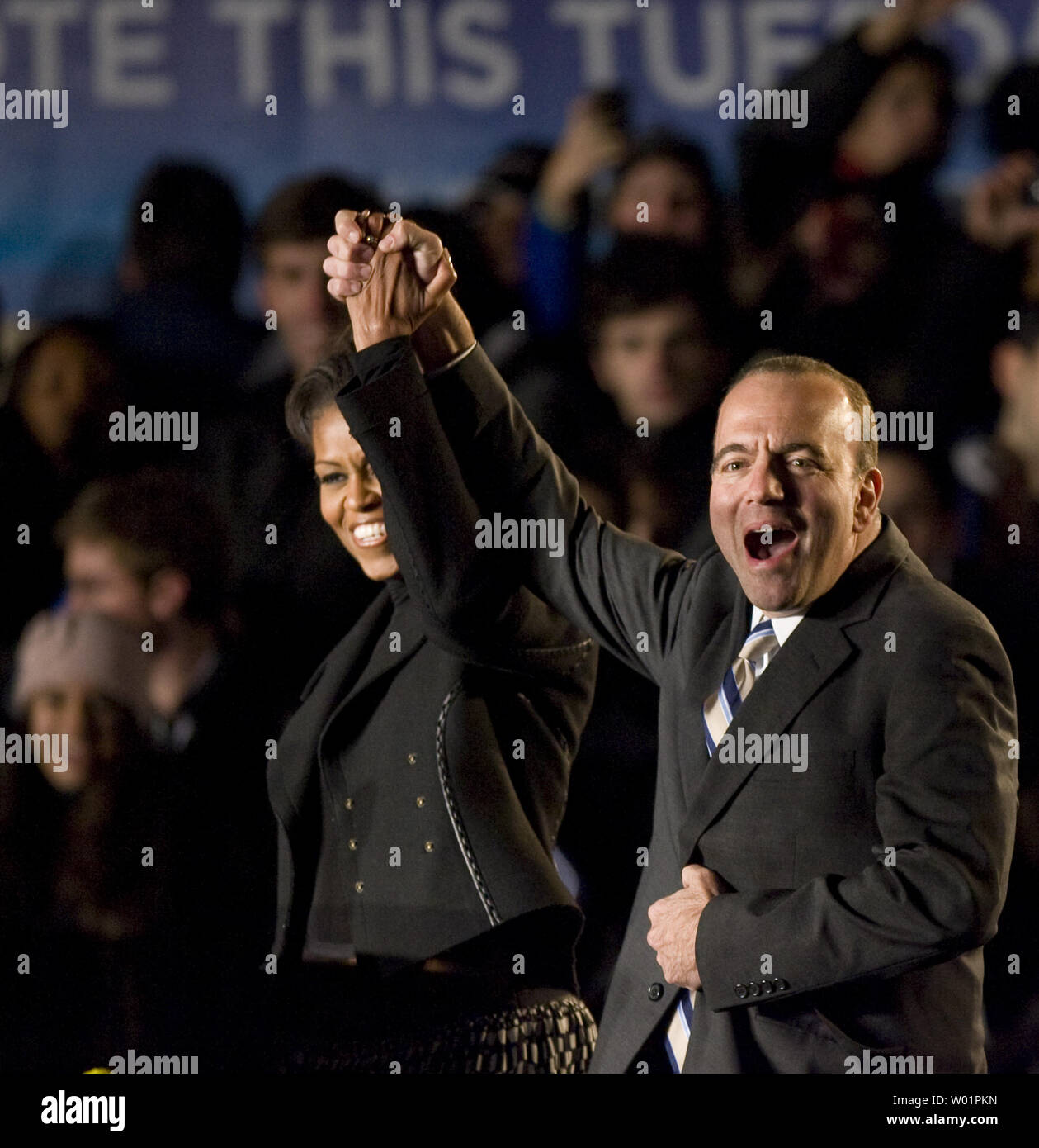 Pennsylvania Democratic gubernatorial candidate Dan Onorato greets the ...