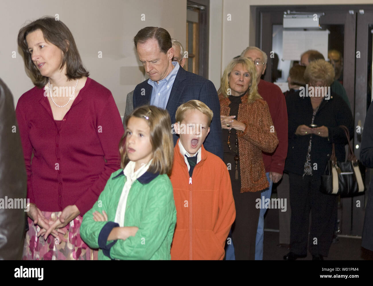 Early morning election activities appear to be a bit much for 9-year ...