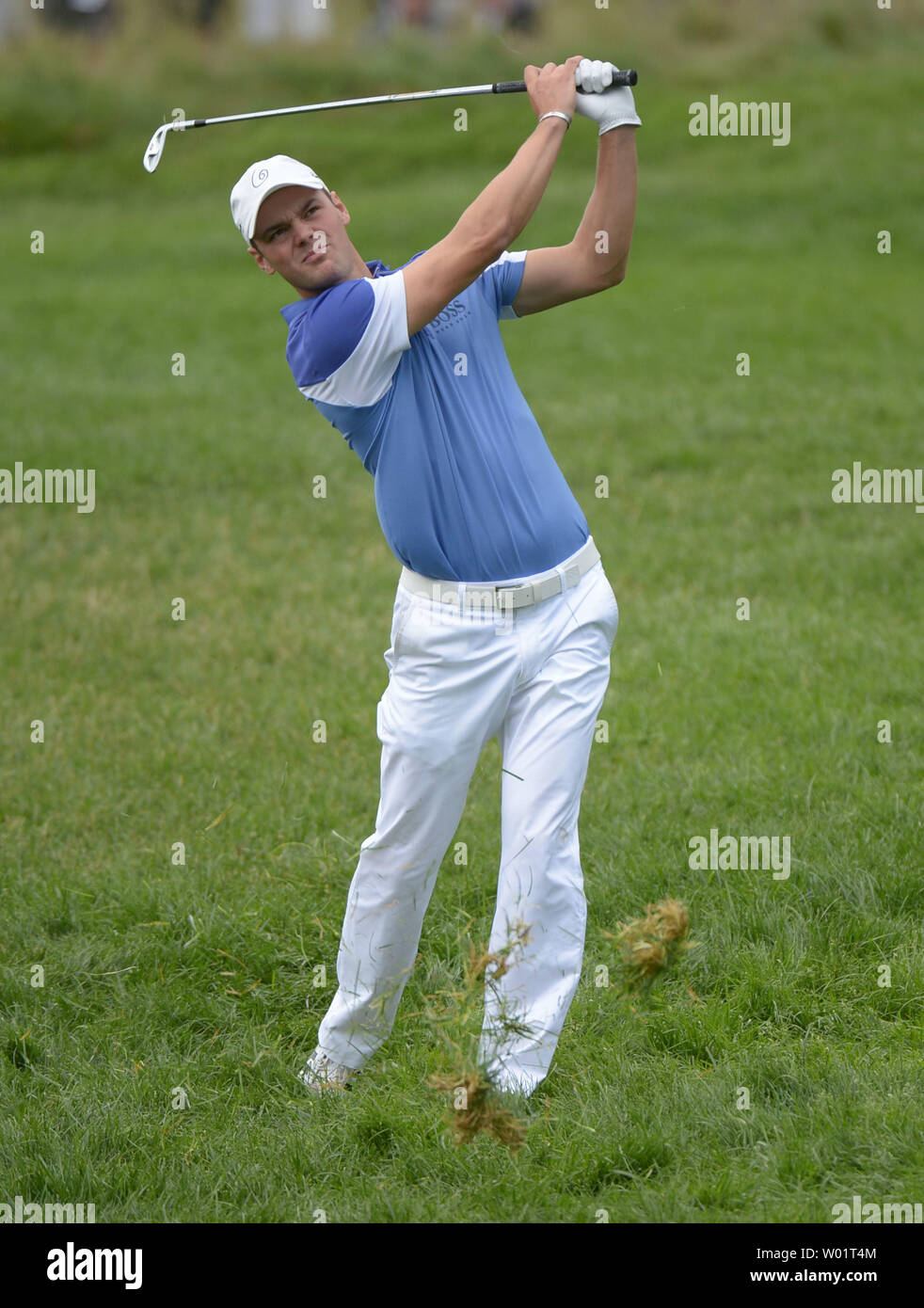 Martin Kaymer hits on the 15th hole during the second round 113th U.S ...