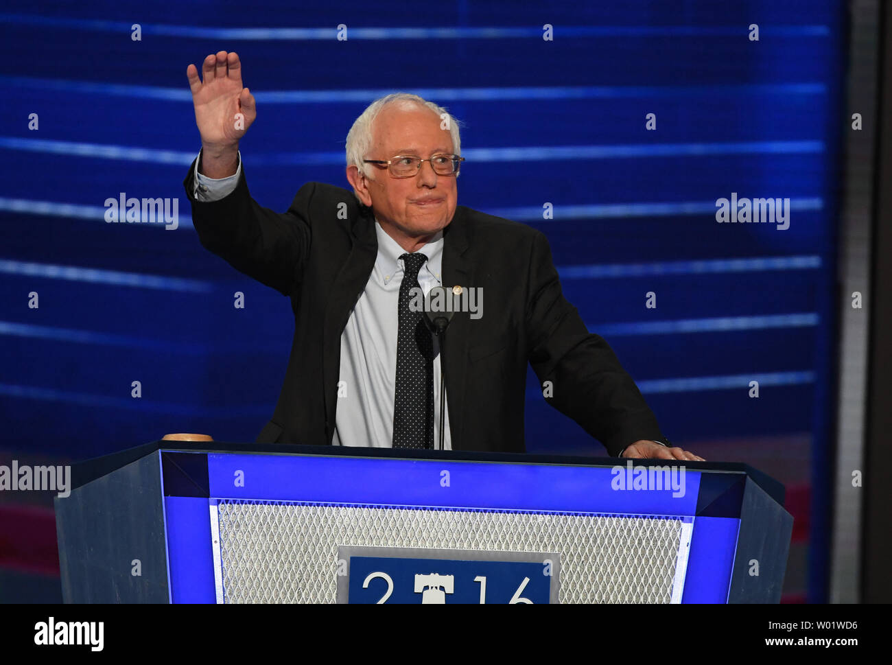 Former presidential candidate Senator Bernie Sanders of Vermont speaks ...