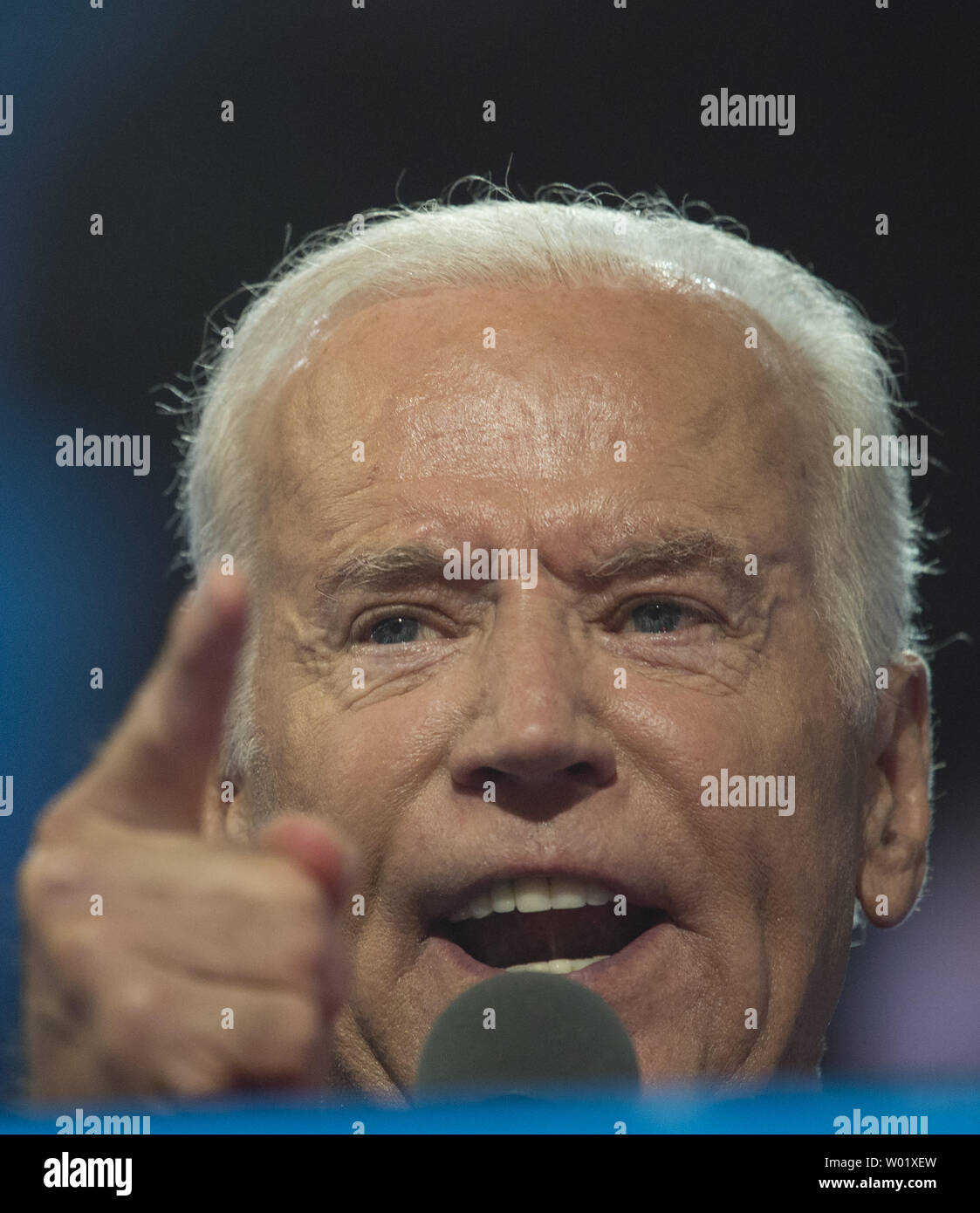 Vice-President Joe Biden speaks during Day three of the Democratic ...